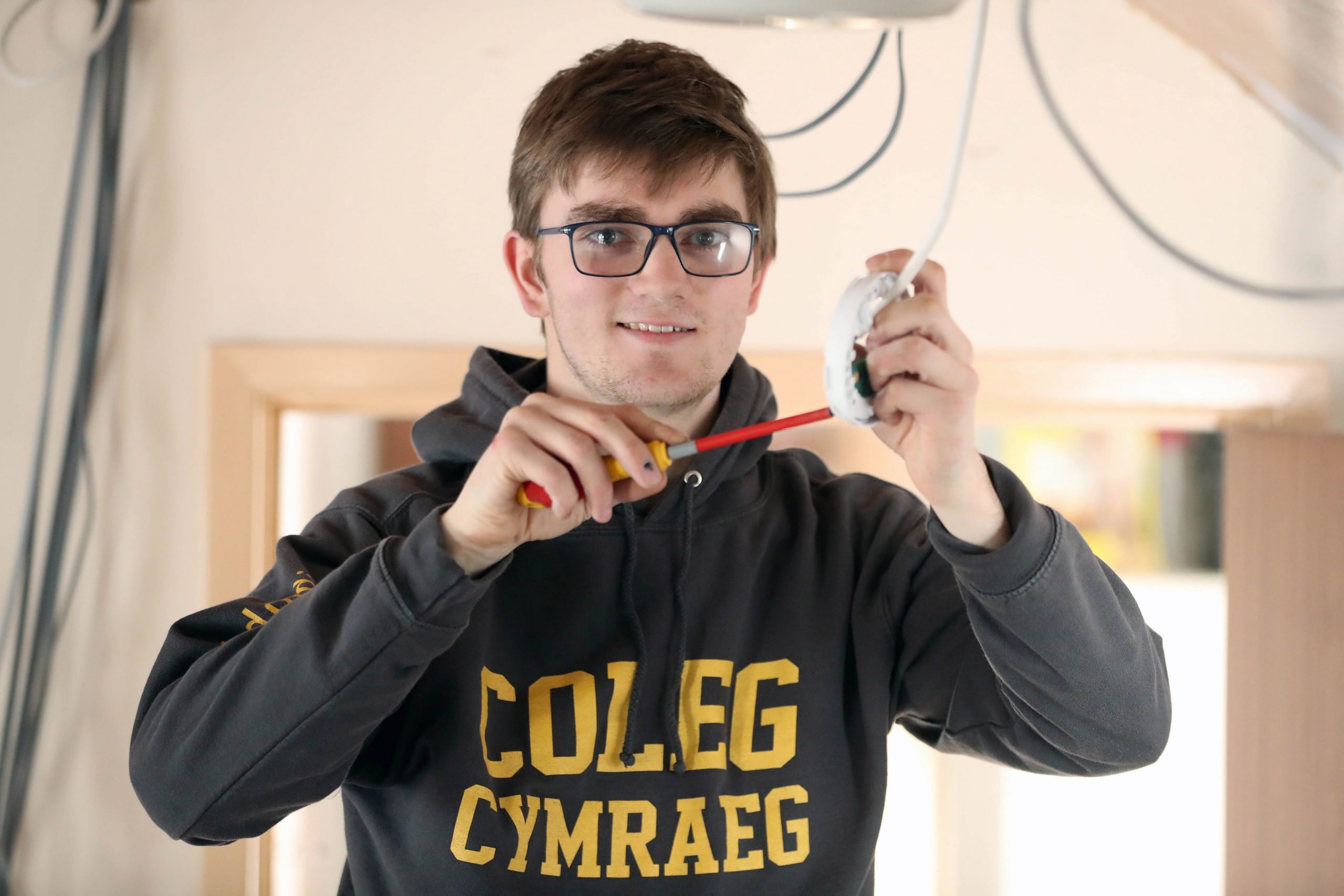 Ifan Embraces Role of Ambassador - Pembrokeshire College